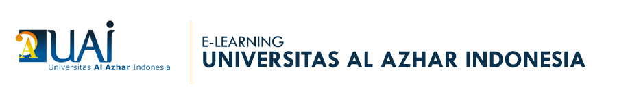 Elearning | Universitas Al Azhar Indonesia